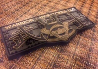 Subdued Horizontal PVC Patch - Warrior Laboratories